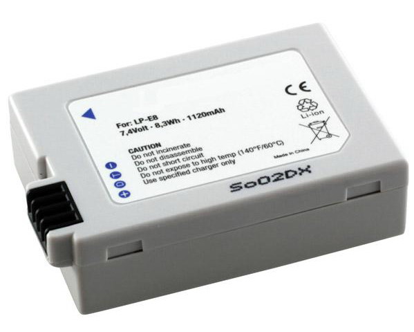 Batterie pour appareil photo Canon EOS 550D - batterie appareil photo