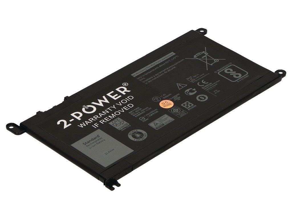 Batterie ordinateur portable FW8KR pour (entre autres) Dell Inspiron 13 ...